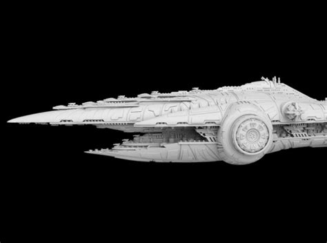 Subjugator Class Heavy Cruiser Mel Miniatures The Resin Engine
