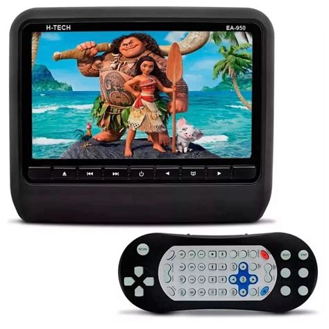 Tela De Encosto Para Acoplar 9 Pol Cdvd Androidbtusbsd Preto Ea950 Audio Parts