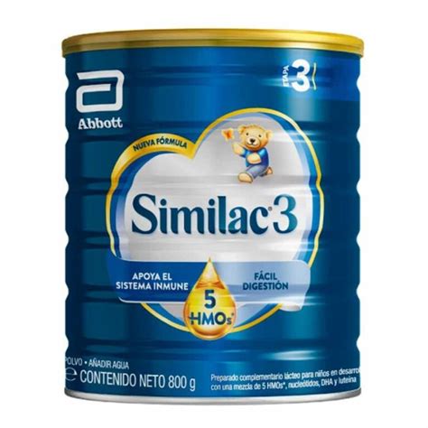 Similac 3 Hmo Fórmula Infantil 800 Gr Superunico El Supermercado