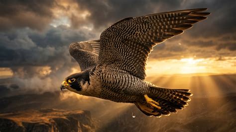 Peregrine Falcon 242 Mph Dive Speed 25g Tolerance And Jet Inspired