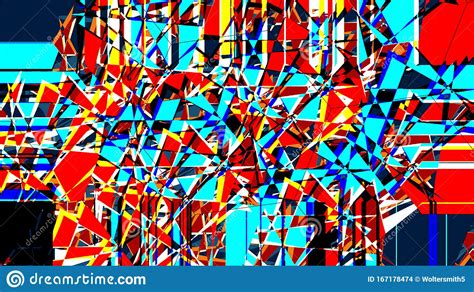 Bright Artistic Splashes With Abstract Color Texture Modern Futuristic Pattern Dynamic