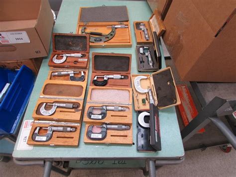 Machines Used Micrometers 12 0 1 1 2 4 5 And Metric