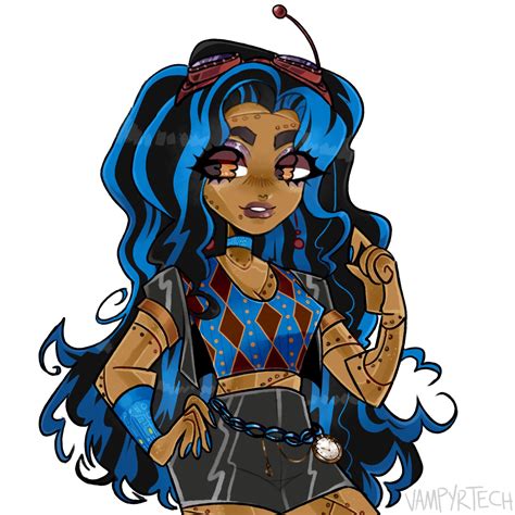 Robecca Steam Drawing New 2012 Monster High Dead Tired Robecca Steam