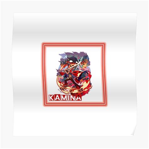 Kamina Poster For Sale By Epinkb Redbubble