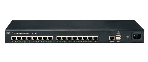 Digi Connectport Ts Mei 16 Port Rj45 Serial To Ethernet Terminal Server