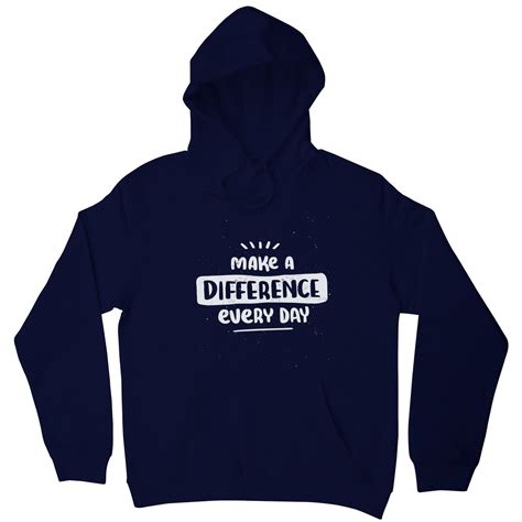 Make A Difference Hoodie Graphic Gear