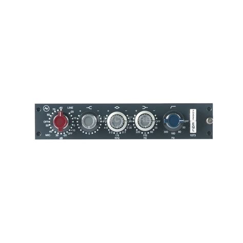 Ams Neve 1073 Mono Mic Preeq Rack Modulehorizontal Music Store