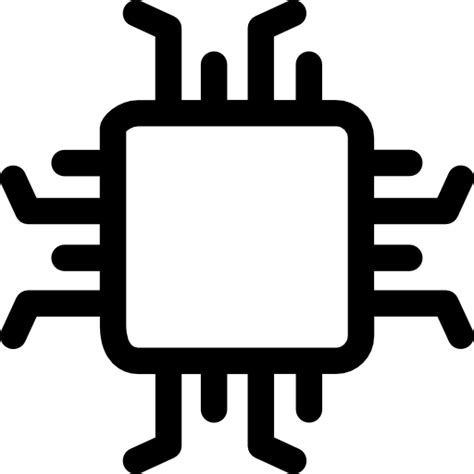 Chip Prosymbols Lineal Icon