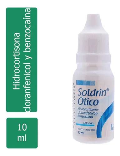 Soldrin Ótico Solución Frasco Gotero Con 10 Ml Envío Gratis