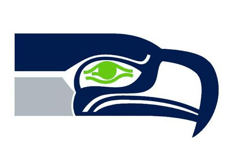 Seahawks Old Logo New Colors Seattle Seahawks Logo Nfl Logo