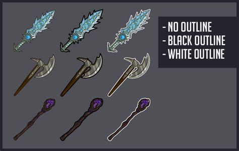 200 Weapon Assets Set By Gabrielatot