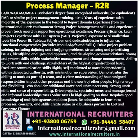 International Recruiters India On Linkedin Accounting