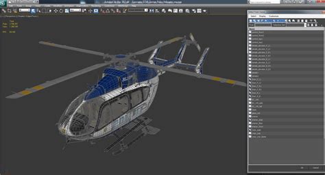 Eurocopter Ec145 German Police Helicopter 3d Model 149 3ds C4d Fbx Ma Obj Max Free3d