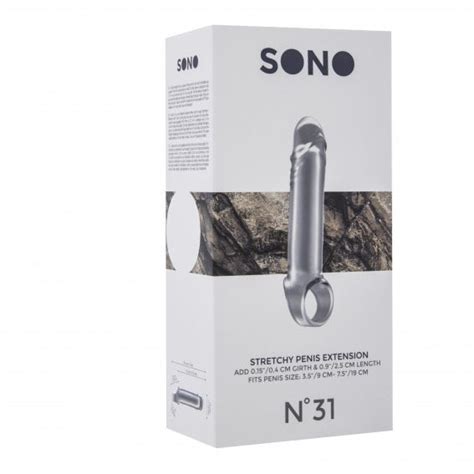 No 31 Stretchy Penis Extension Translucent