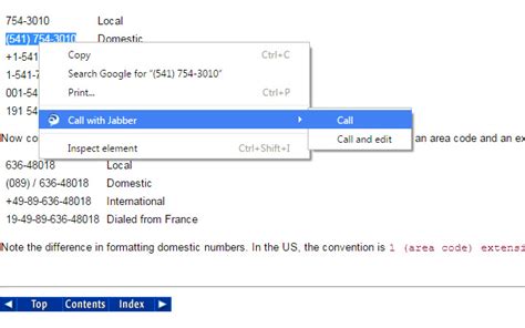 Call With Jabber Chrome Web Store
