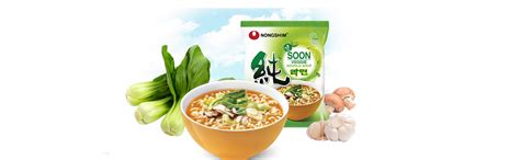 Nongshim Soon Veggie Ramyun Noodles Signature Korean
