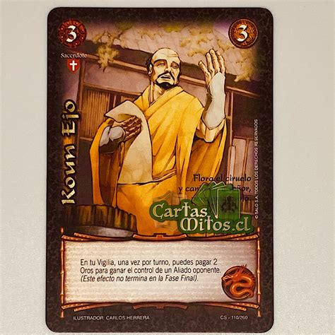 110260 Koun Ejo Mitos Y Leyendas Código Samurai Cartas Mitos