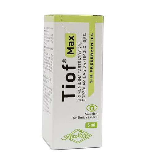 Tiof Max Solución Oftálmica Farmaciard