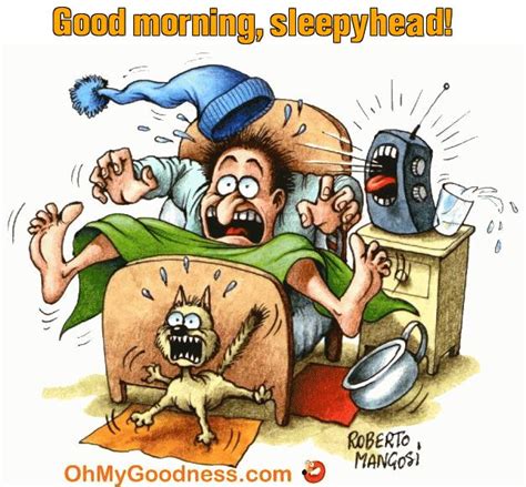 Good Morning Sleepyhead Ecard Funny Free Ecards Ohmygoodness Ecards