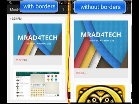 Get Rid Of White Borders Around WebView Or Any Component Android Studio YouTube