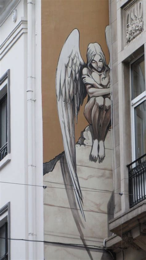 Symbolism Angel Wings Arte De Rua Arte Urbana Pintura De Rua