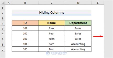 how to limit columns in excel 3 quick ways exceldemy