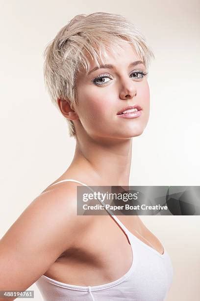 Pixie Haircut Photos And Premium High Res Pictures Getty Images
