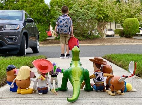 Toy Story Inspired Back To School Pics