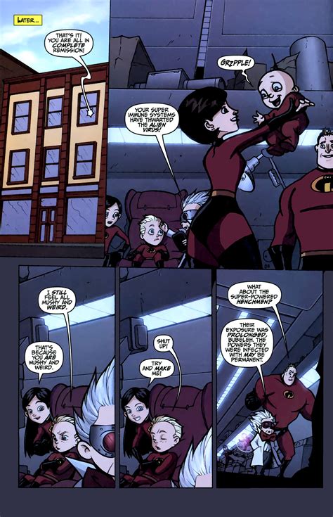 Read Online The Incredibles Comic Issue 3
