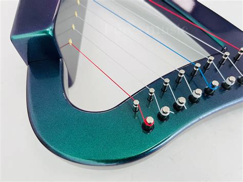 Waltert Mini Harp 8 String Handheld Celtic Lyre Lap Small Harp Instru