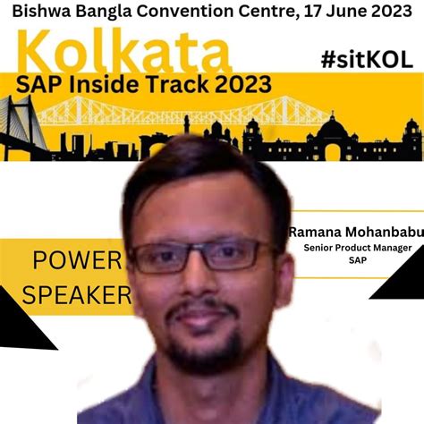sap inside track kolkata on linkedin sitkol sap sapcommunity event