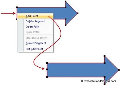 Diverging D Arrows In PowerPoint