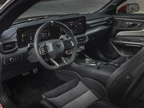 This Is The Interior Of The 325 000 Ford Mustang Gtd Carscoops