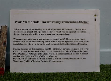 Logie Pert Church War Memorials Online