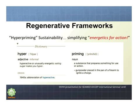 Wow Dynamics Of Sel Framework Ppt