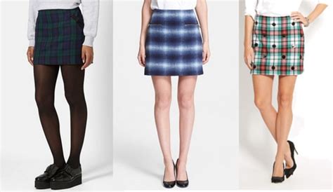 Class To Night Out Plaid Skirt College Fashion