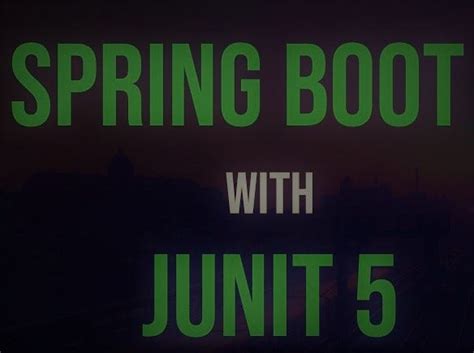test driven development for spring boot micro service applications