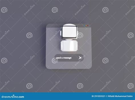 3d Ordinateur Ai Robot Chatbot Web Uiux Algorithme De Programmation D