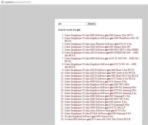 [résolu] barre de recherche rediriger vers une page par pierretanguy4
