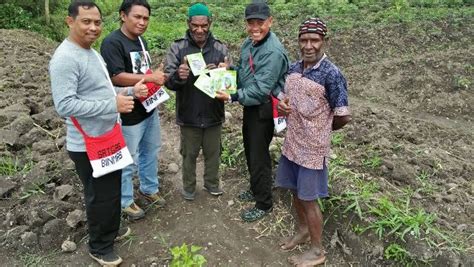 Binmas Noken Polri Ajar Masyarakat Wamena Bertani