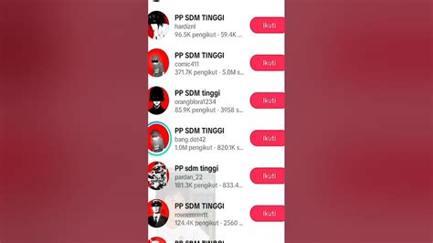 Pp Sdm Tinggi Youtube