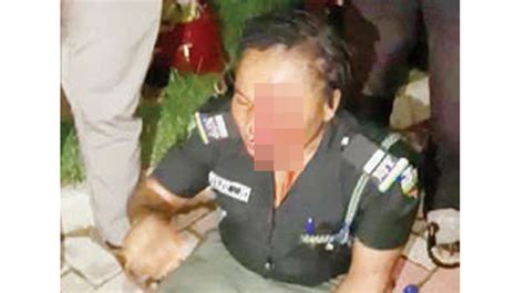 Attack On Female Police Officer Barbaric Inhumane Psc