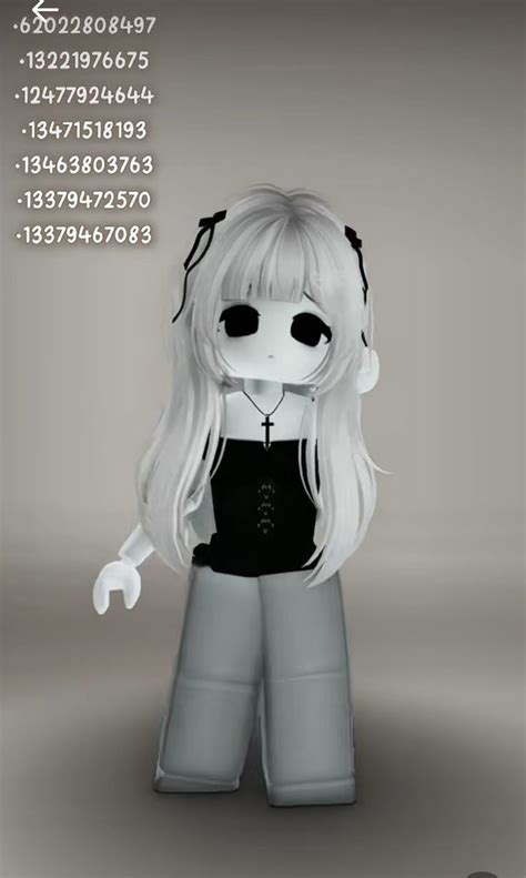 Códigos Para Brookhaven 🐥 Emo Kızlar Emo Kıyafetleri Goth Kızlar