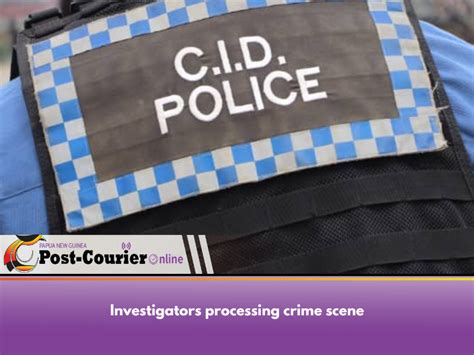 Investigators Processing Crime Scene Post Courier