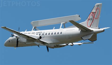 Aircraft Design What Are These Angled Things On The Saab 340 Tail