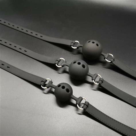 Bondage Silikon Offener Mund Ball Mundknebel Sklave Fesseln Erotik