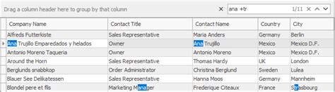 TcxGridTableView Class VCL DevExpress Documentation