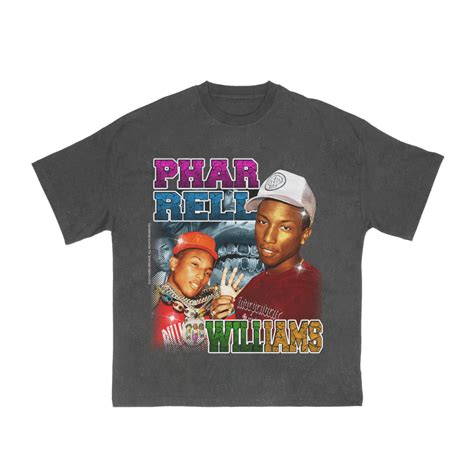 Camiseta Aged Archive Pharrell Williams Estonada Droper