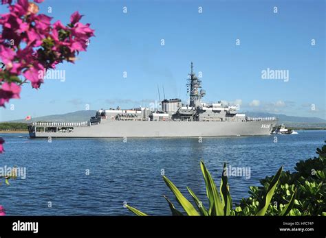 The Japan Maritime Self Defense Force Training Squadron Ship Js Kashima