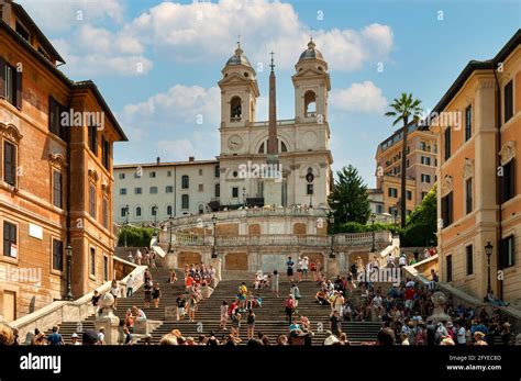 Rome Italy Spanish Steps Spanish Steps At Night Kgexp